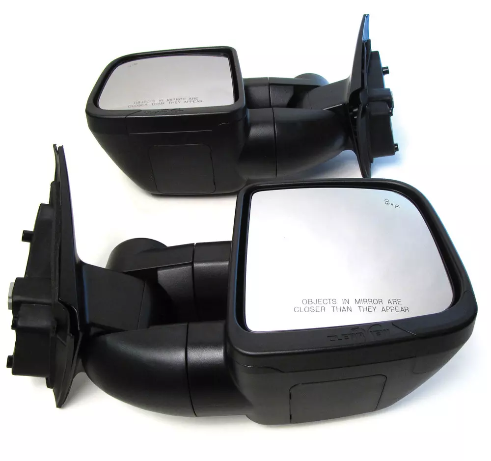 Clearview COMPACT Towing Mirrors, Ford Ranger, 2019-2023